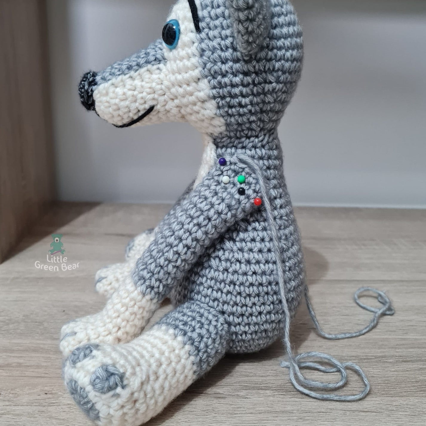 PDF Wolf Crochet Pattern, Wilbur the Wolf Crochet Pattern, Crochet Pat ...