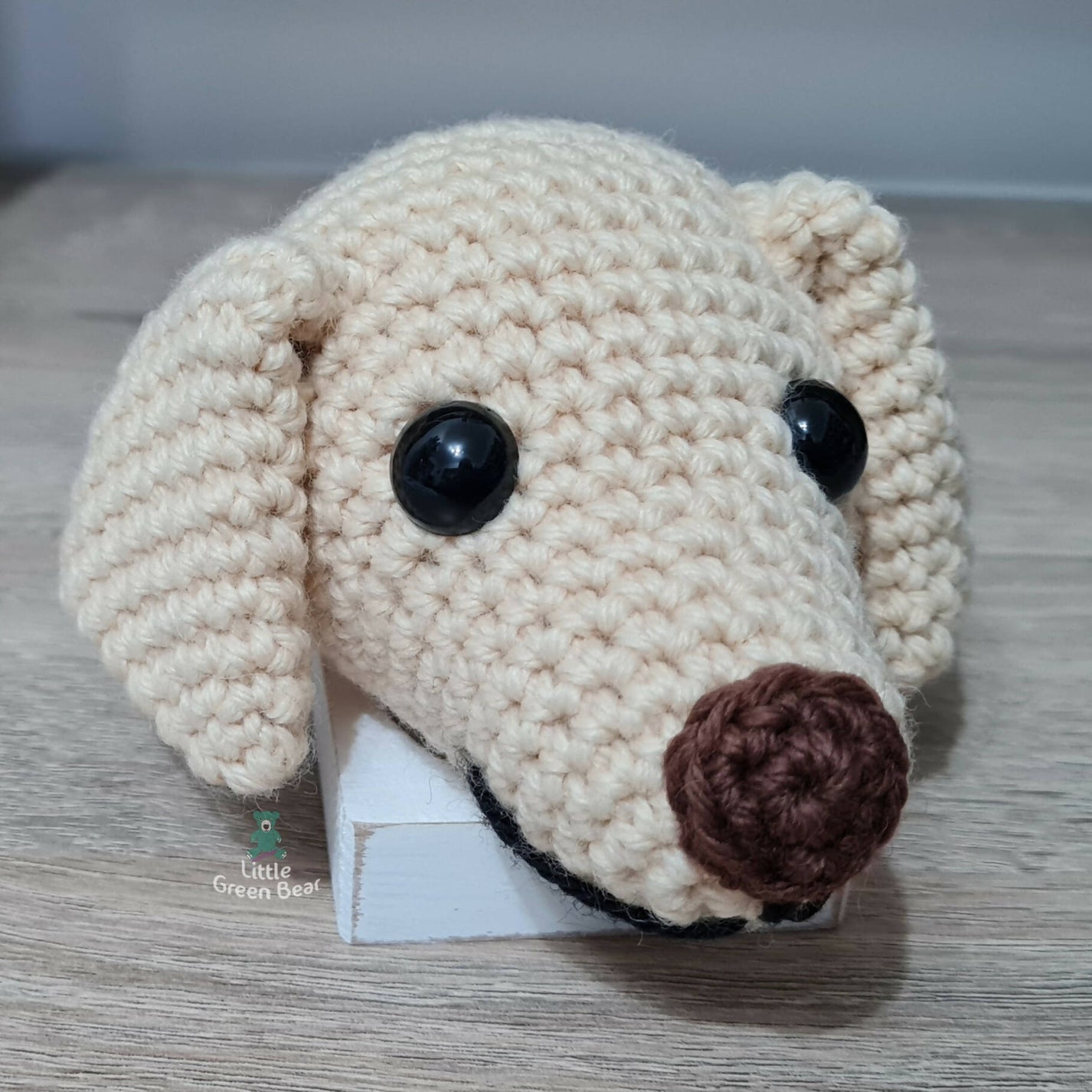 PDF Labrador Crochet Pattern, Lenny the Labrador Crochet Pattern, Croc ...