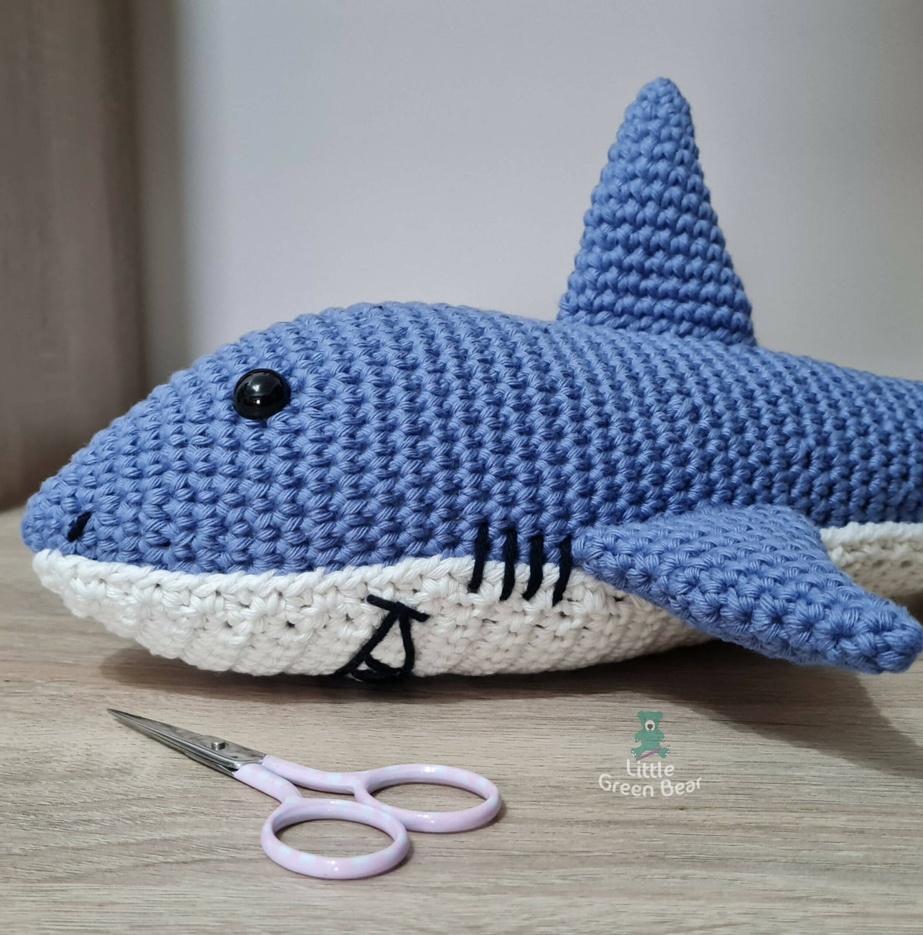 PDF Shark Crochet Pattern, Shane the Shark Crochet Pattern, Shark Amig ...