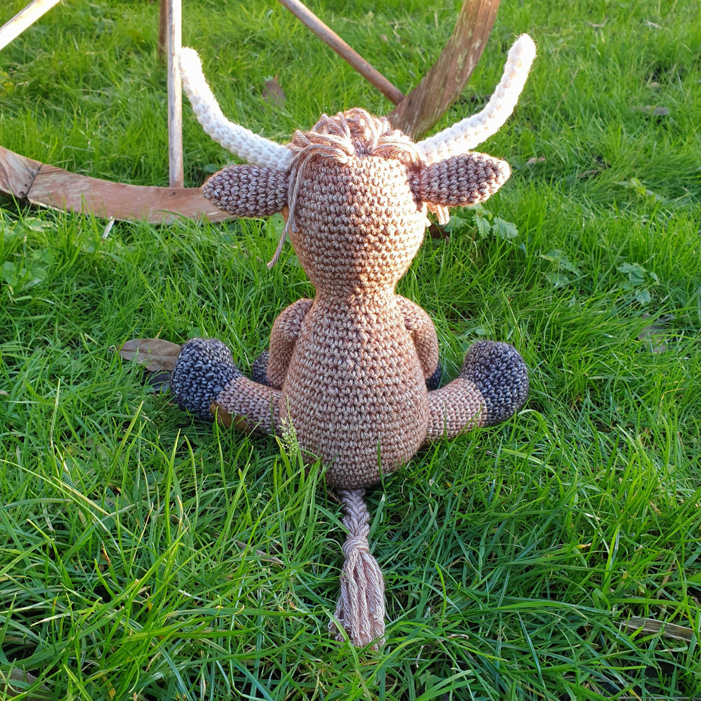 Ox Crochet Pattern, Ogden the Ox Crochet Pattern, Crochet Pattern, Cow ...